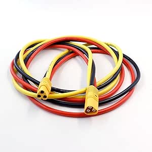 Amazon.com: JIECHUN Amass MT60 Male to Female Adapter Connectors ...