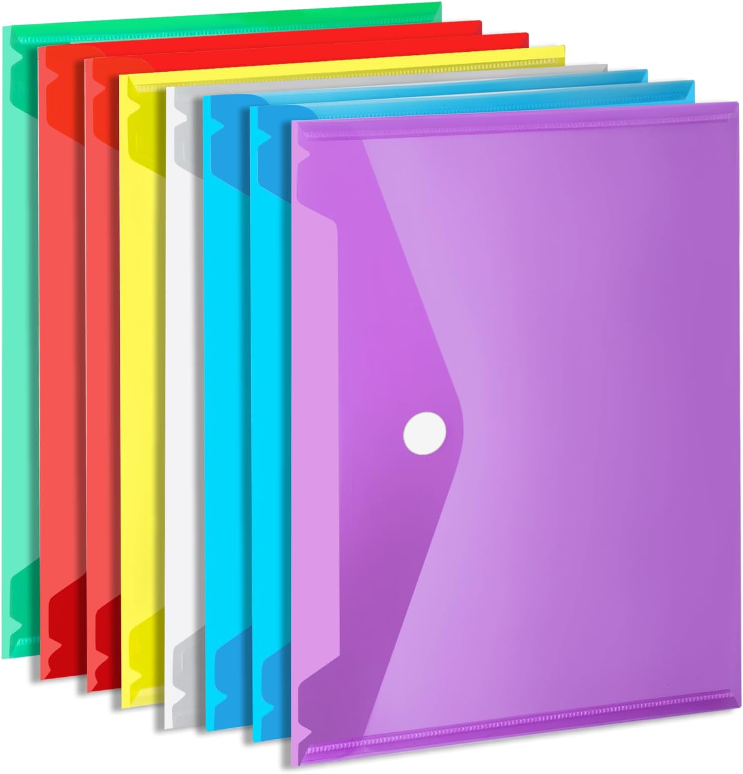 Amazon.com : Filexec Poly Envelope, Letter, Side-Load, Hook & Loop ...