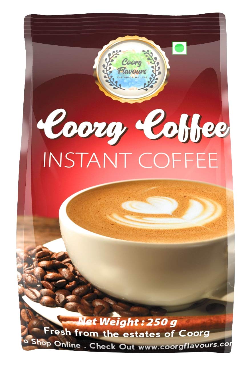 Buy COORG Instant Coffee Powder COORG Flavors Pure and Natural (100g ...
