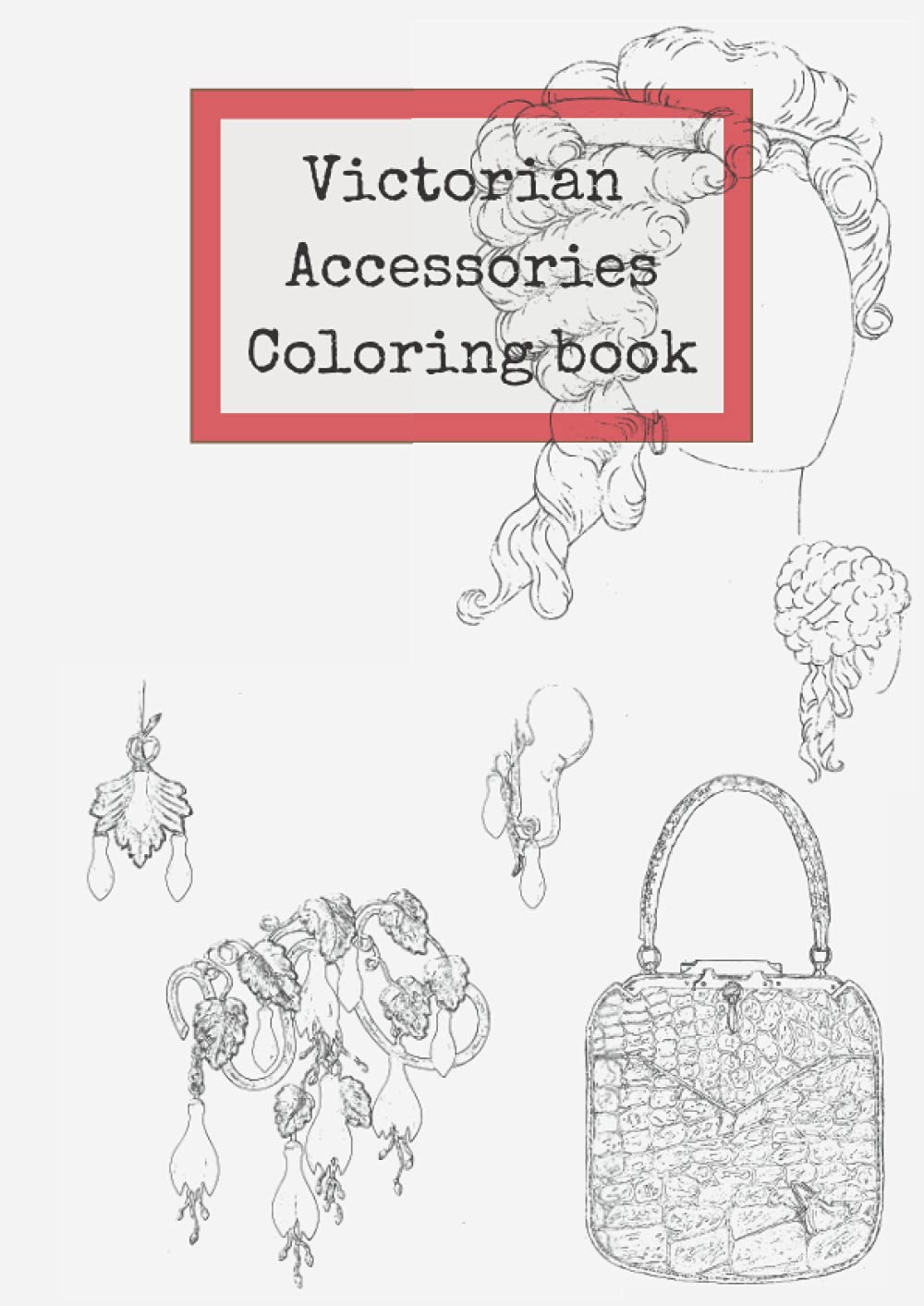 Victorian Accessories Coloring Pages