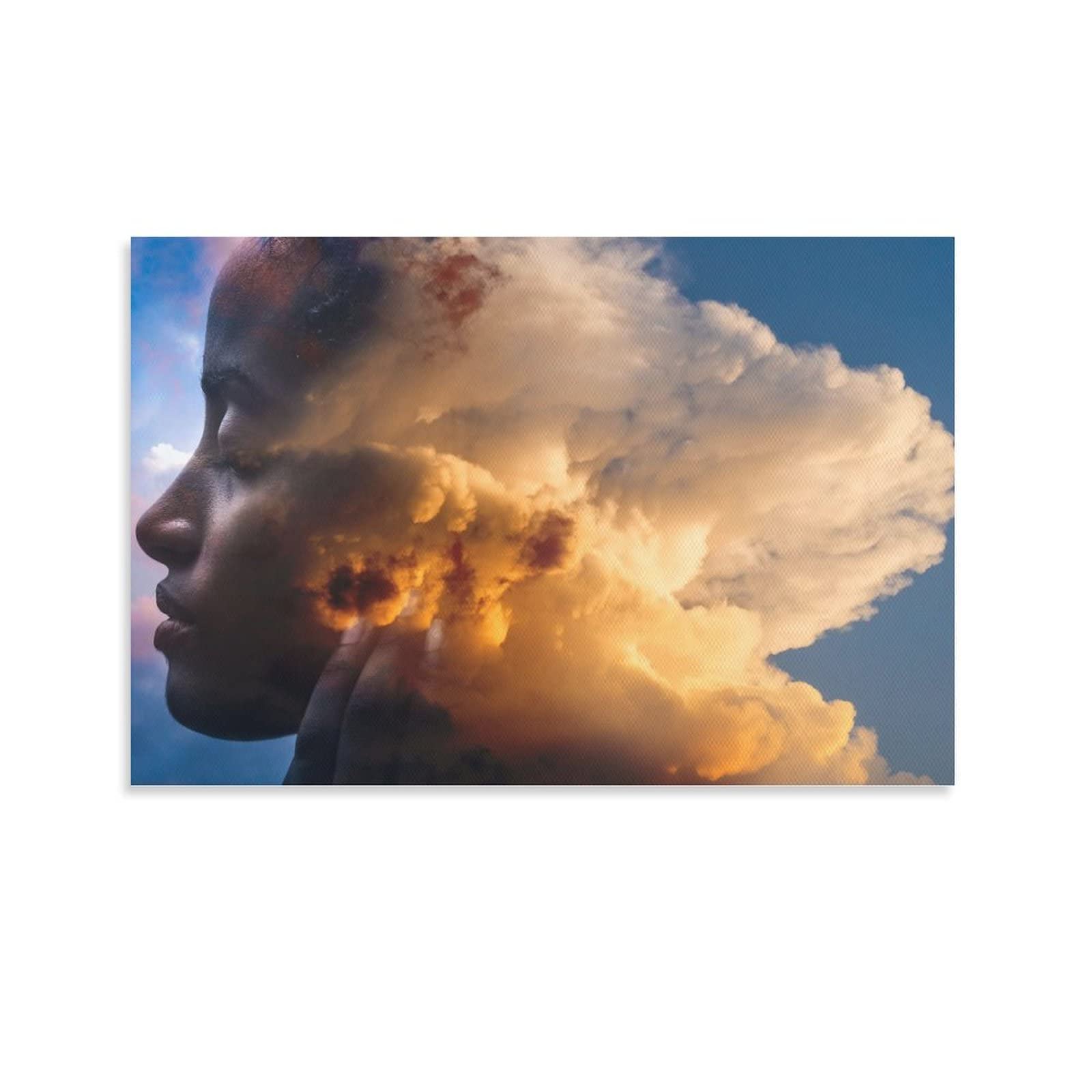 Faces In The Clouds Art