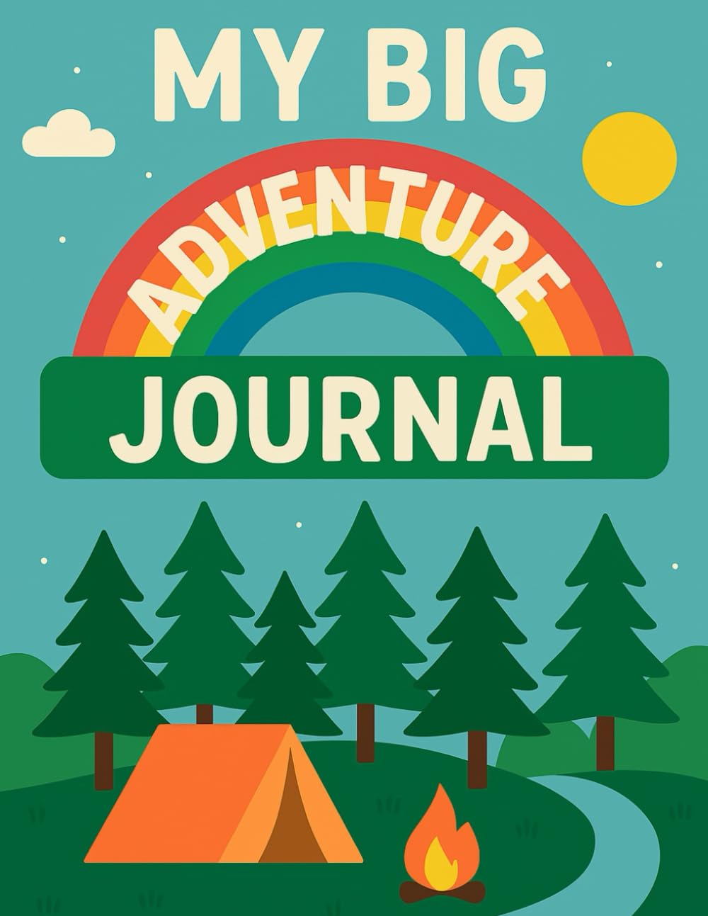 My Big Adventure Journal: A Fun Travel and Memory Book for Young ...