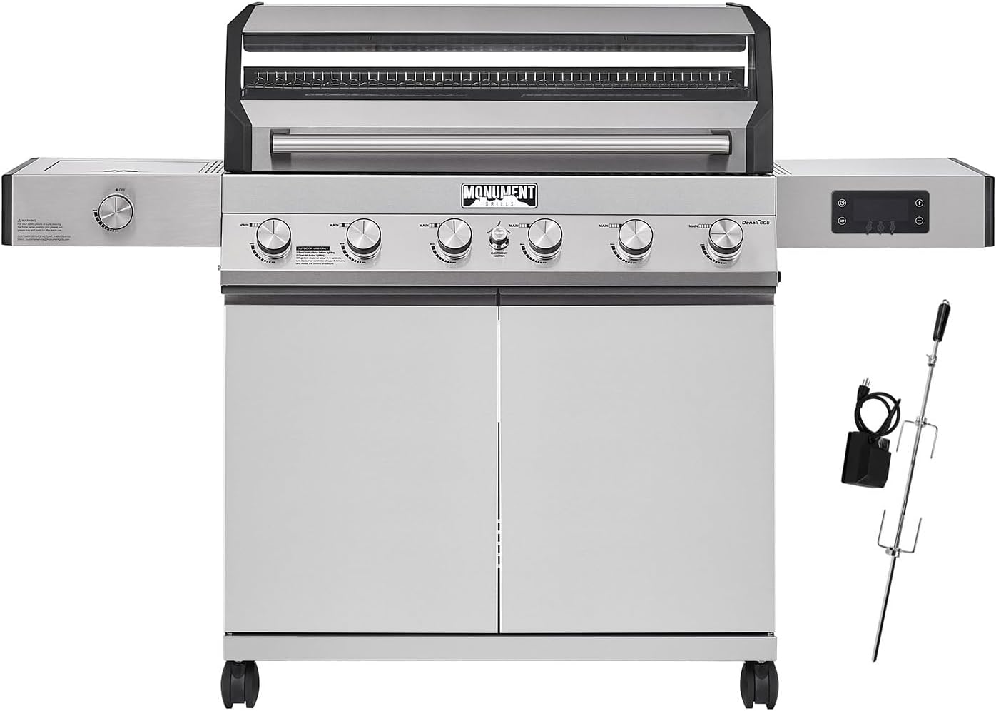 Amazon.com : Broilmaster DPP109-2 Stainless Steel H Burner Kit H3X H3 ...