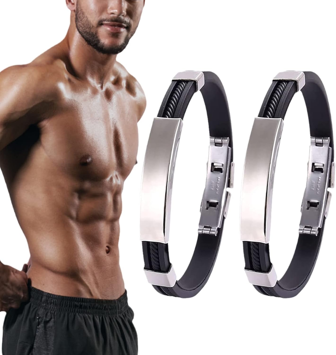 Apus Ion Therapeutic Lympunclog Titanium Wristband, Adjustable Titanium ...