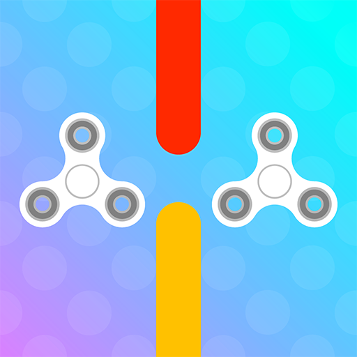 Duo Spinners: Fidget Spinner White Color Dual Free Game App - Switch ...