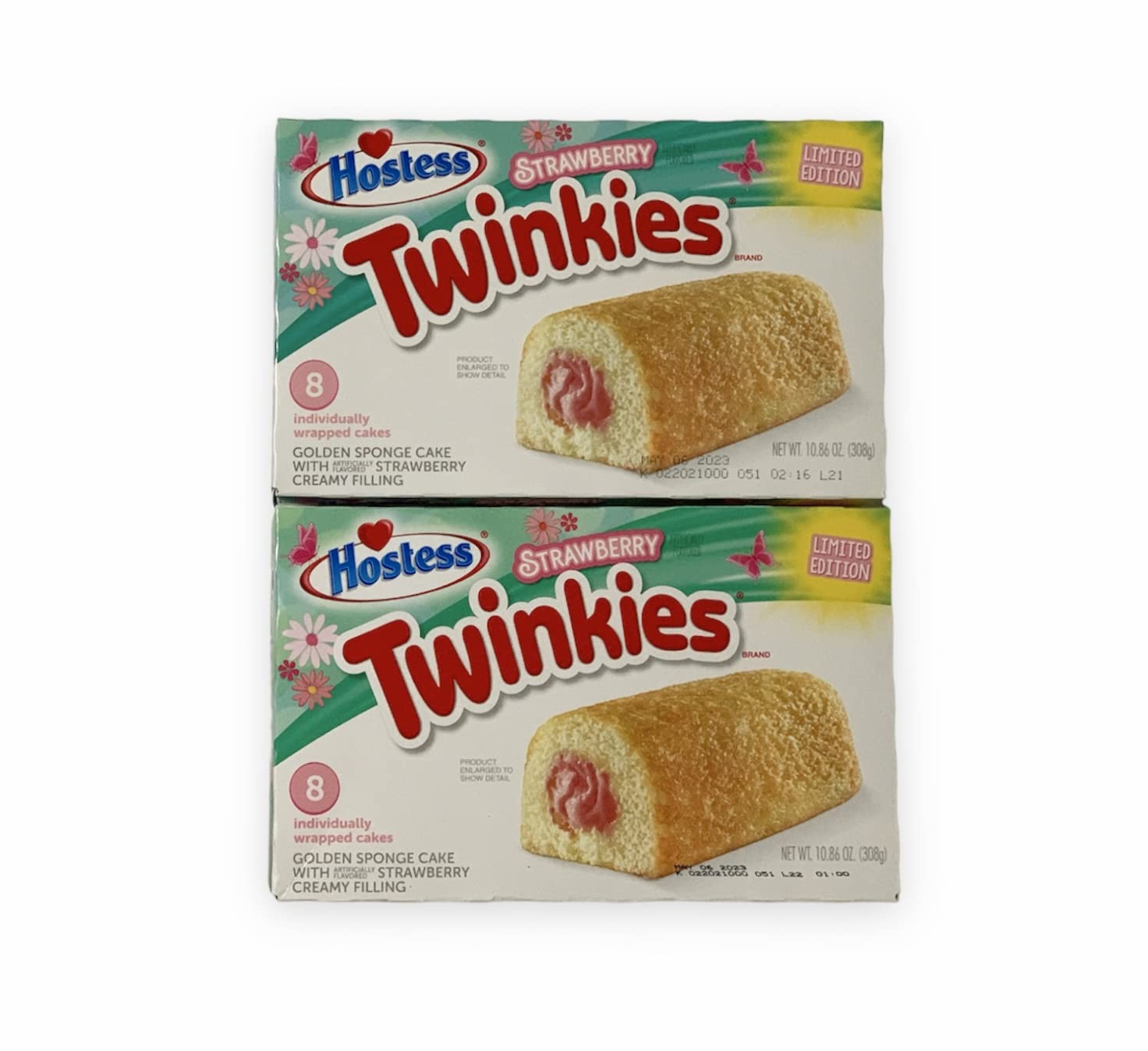 Amazon.com: Hostess Twinkies Limited Edition Strawberry Cream (2 box ...
