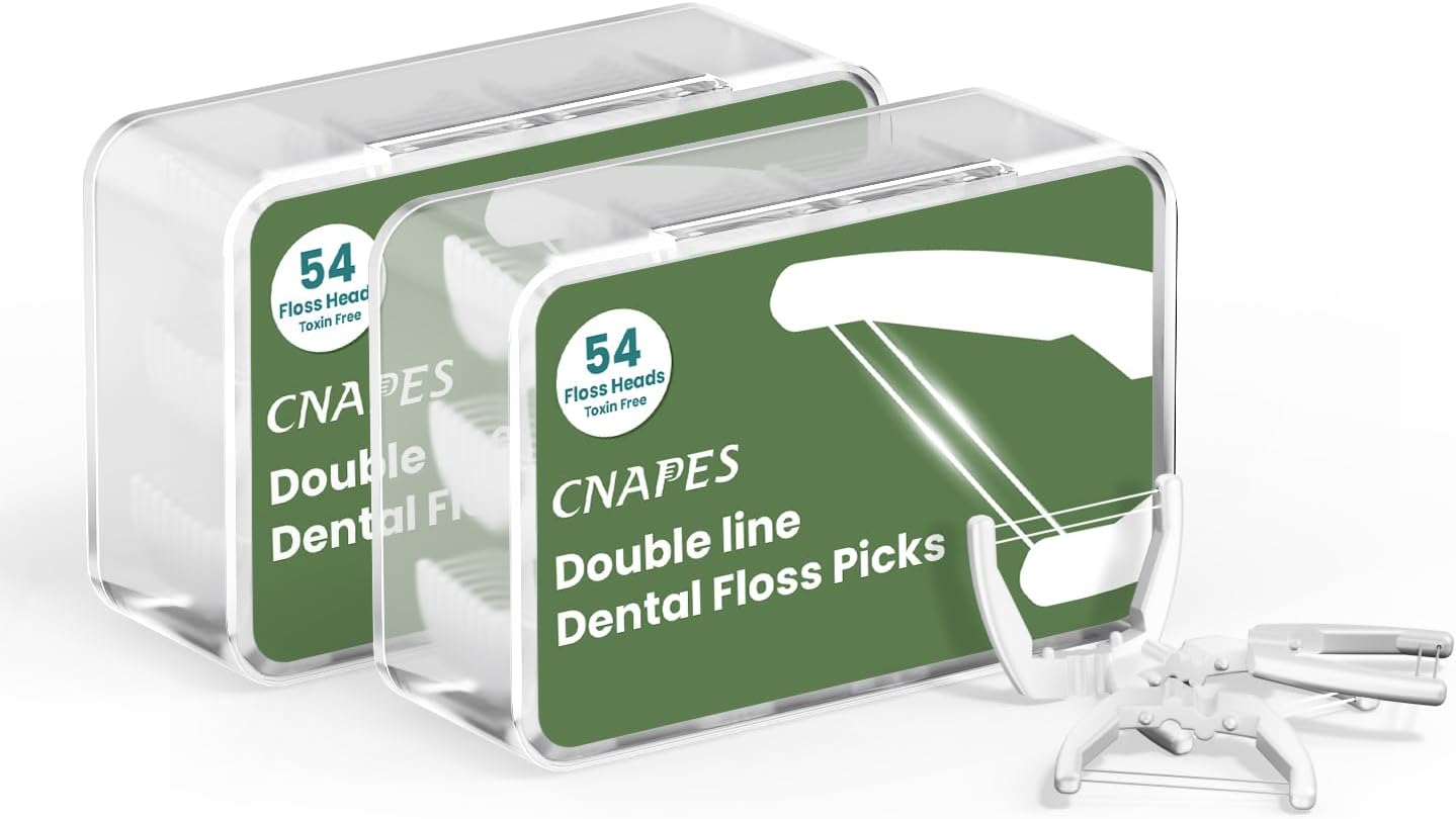 Amazon.com: CNAPES Flosser Refills, Dental Floss Picks Heads ...