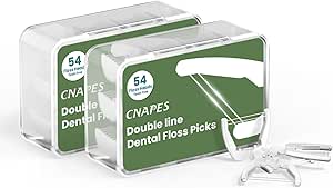 Amazon.com: CNAPES Flosser Refills, Dental Floss Picks Heads ...