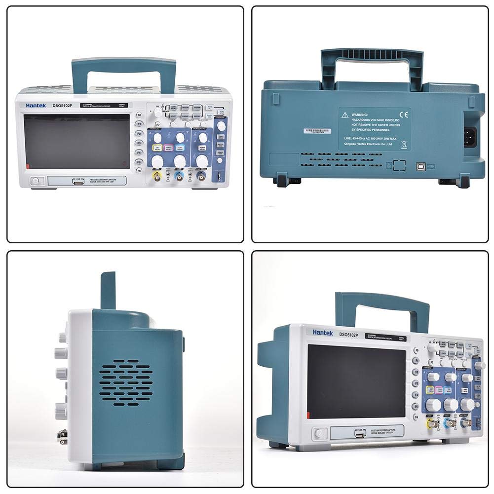 Buy lifetiming Osciloscopio Digital, DSO5102P Portable 100MHz Digital ...