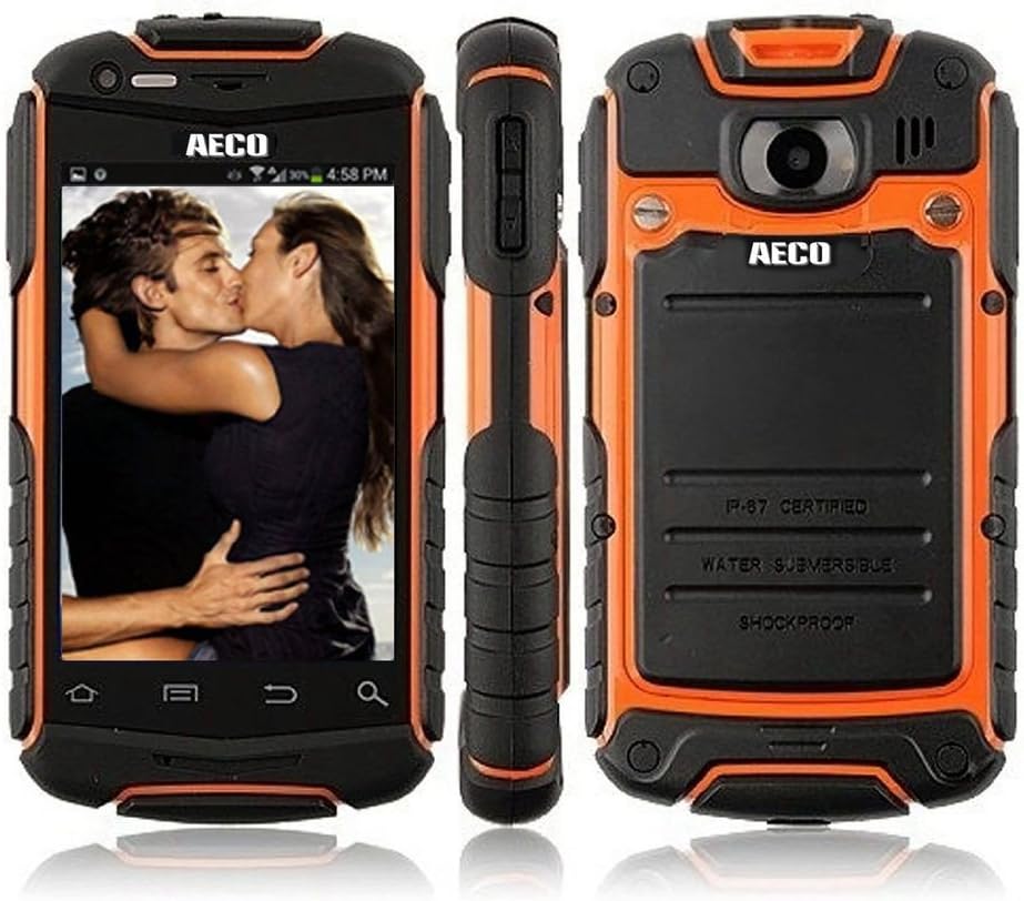 Amazon.com: V5 3.5 Inch Unlocked Anti Shock Dust Waterproof Android 4.0 ...