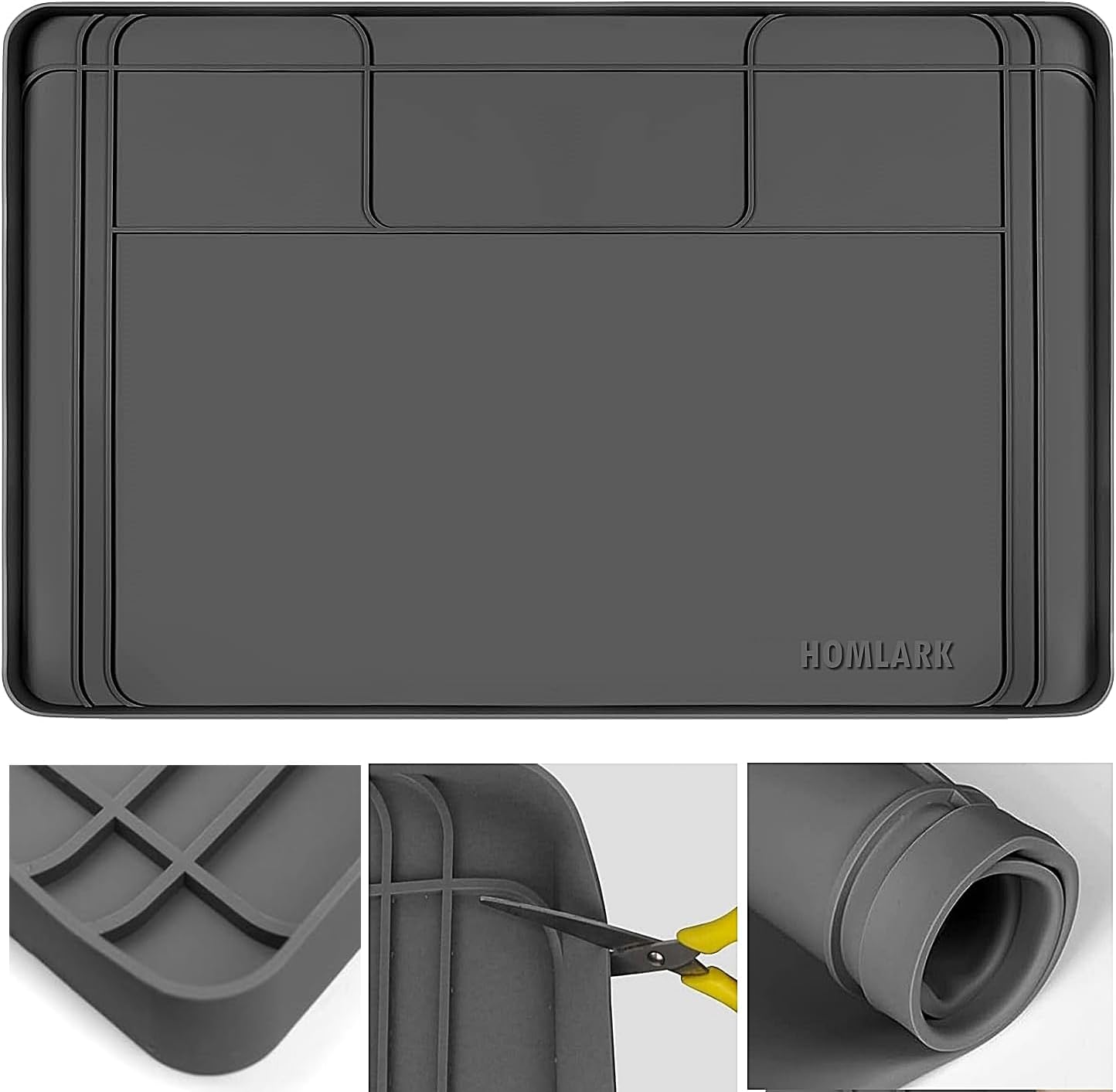 Amazon.com - HOMLARK Under Sink Mat for Kitchen Waterproof, 34x22 ...