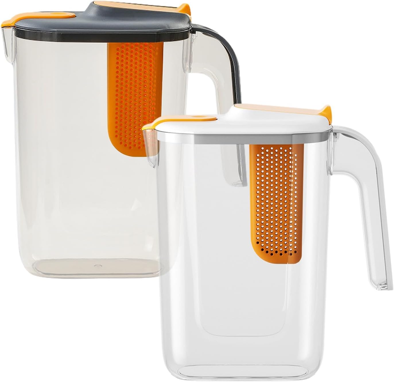 Amazon.com: Large Fruit Infuser Water Pitcher | Infused Water Pitcher ...