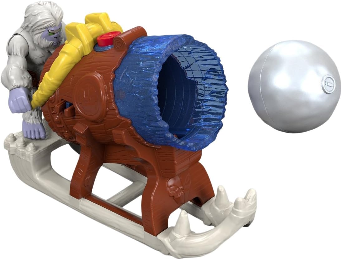 Amazon.com: Fisher-Price Imaginext, Ice Cannon Sleigh : Toys & Games