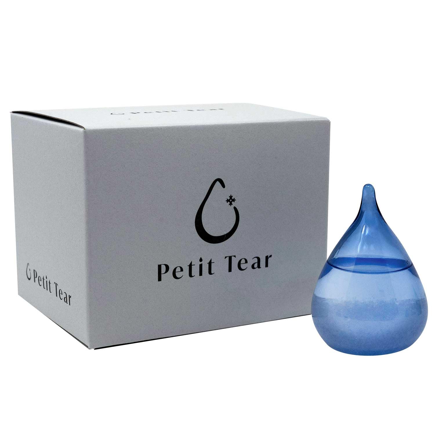 Amazon.co.jp: Petit Tear ストームグラス ストーム グラス プチティア カラーガラス 手のひらサイズ 結晶 がきれいなおしゃれな インテリア 置物 (ミニ, ブルー ...