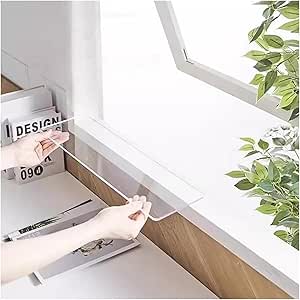 Amazon.com: 30/40/50/60/70/80cm Long Window Sill Storage Shelf,Acrylic ...
