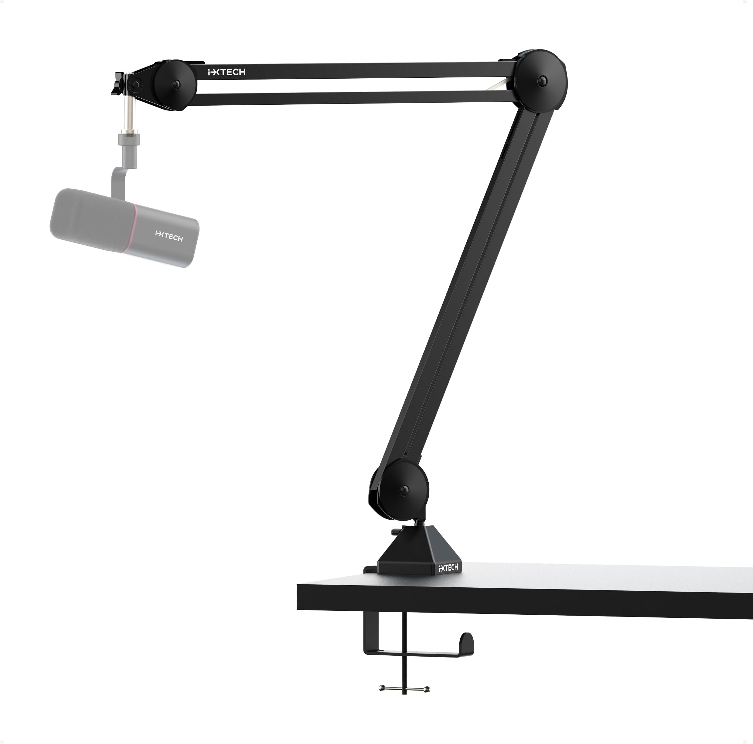 Amazon.com: Angksorm Microphone Arm Stand 19" Flexible Gooseneck Mic ...