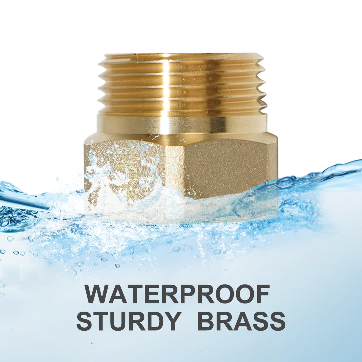 Snapklik.com : Wheelton Brass Pipe Fitting 1" G Thread Female To 1 ...