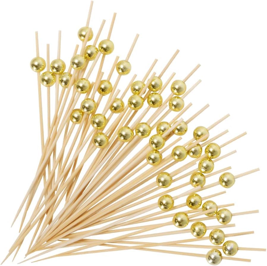 NINU 200PCS Cocktail Picks, Fancy Toothpicks for Appetizers, Decorative ...