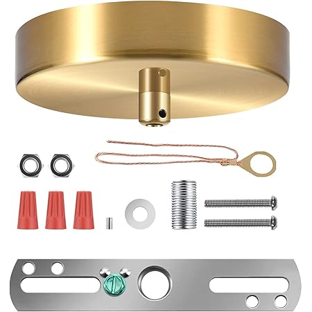 Amazon.com: Haligate Polished Brass M10 Threaded Extension Rod for ...