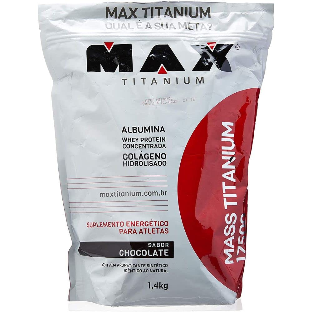 Max Titanium Mass Titanium 17500-1400G Refil Chocolate : Amazon.com.br ...