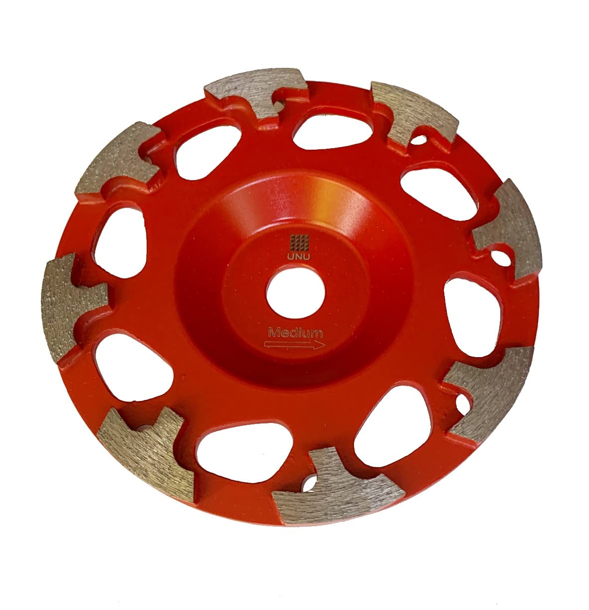 Amazon.com: 6" Metal Bond Diamond Cup Wheel for 60/80 Grit-Medium 8T ...