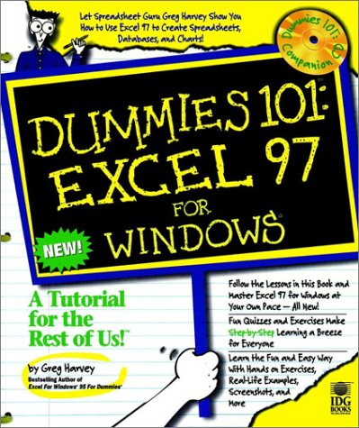 Amazon.com: Dummies 101: Excel 97 For Windows (For Dummies ...
