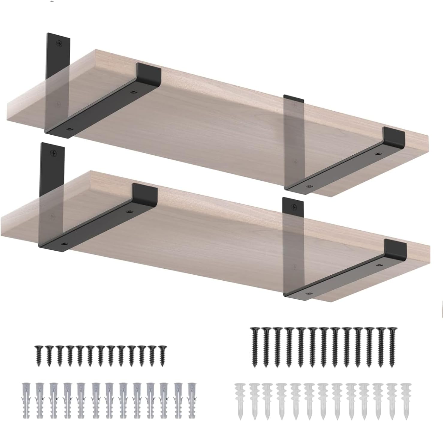 Heavy Duty Shelf Brackets - 5mm Thick Heavy-Duty Shelf Supports with ...