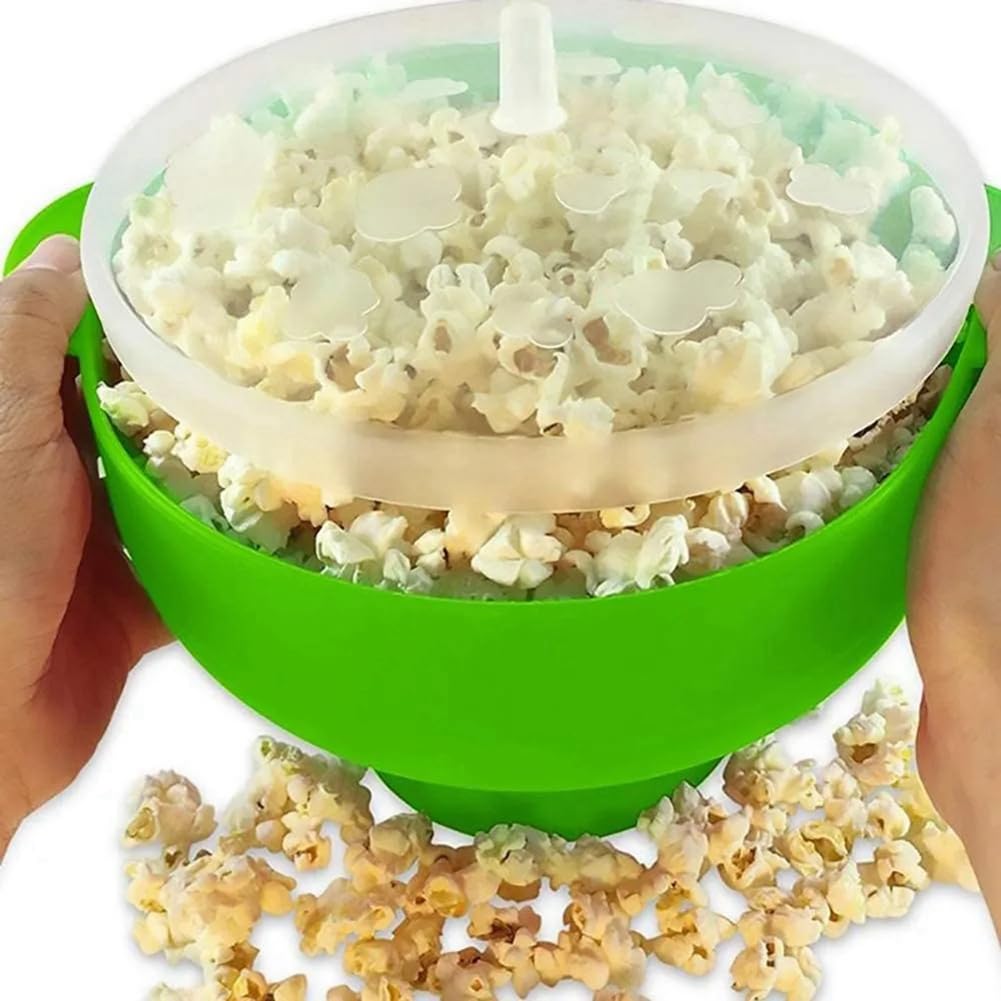 Popcorn Microonde 2x Popcorn Maker In Silicone Da Microonde, Pop Corn ...