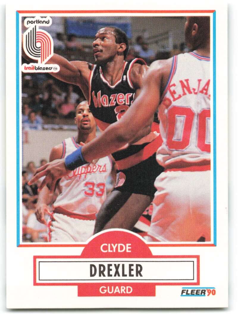 Clyde Drexler Basketball Card