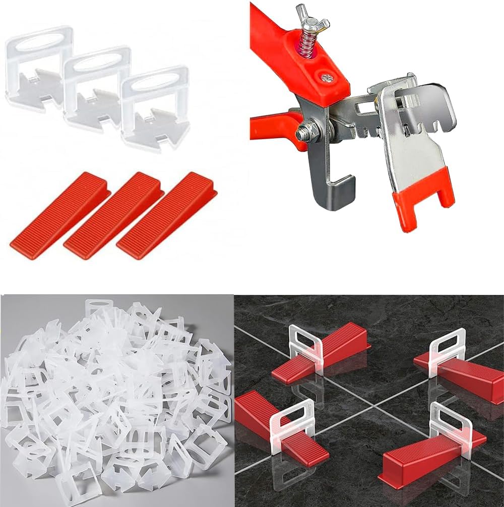 401PCS TMKOOL Tile Leveling System 1/8" Kit with Tile Plier 300pcs Tile ...
