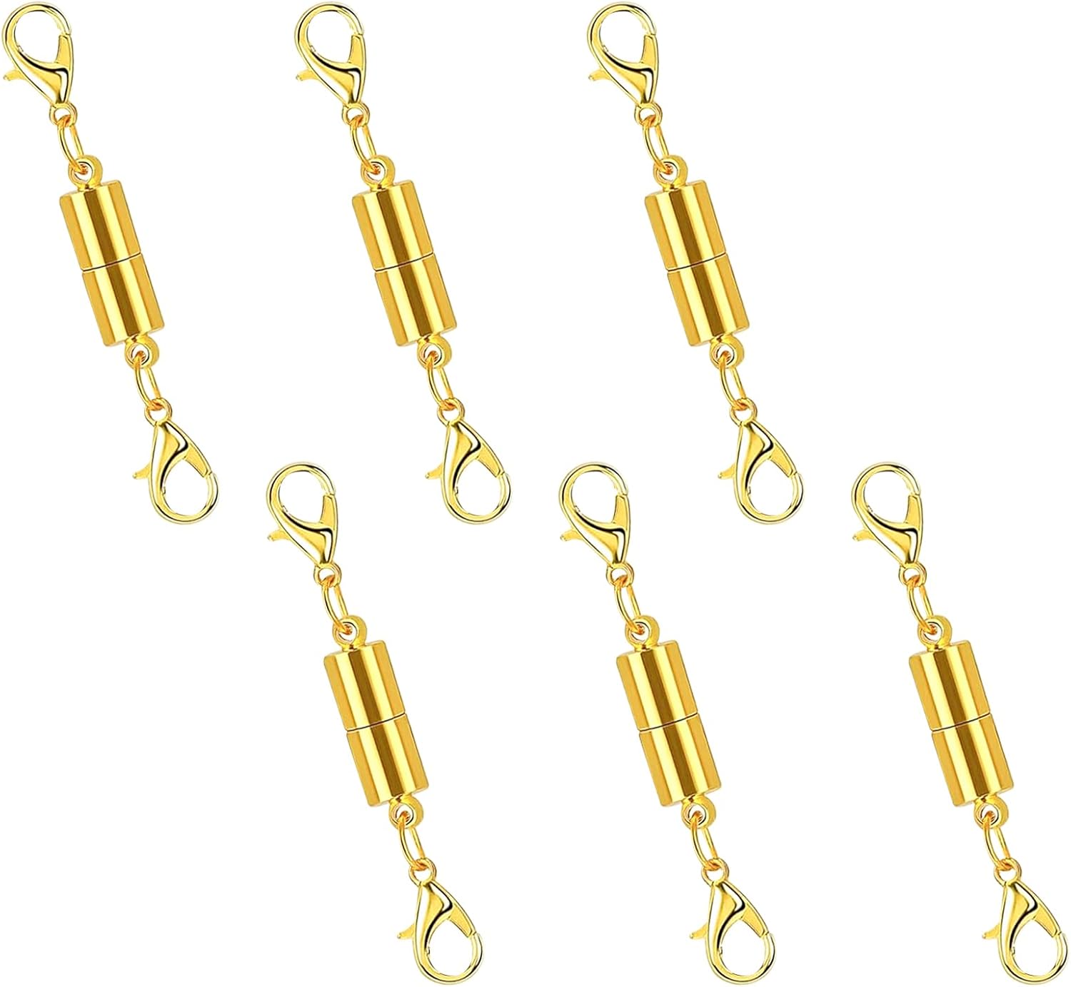 Amazon.com: EuTengHao Magnetic Necklace Clasp with Double Lobster ...