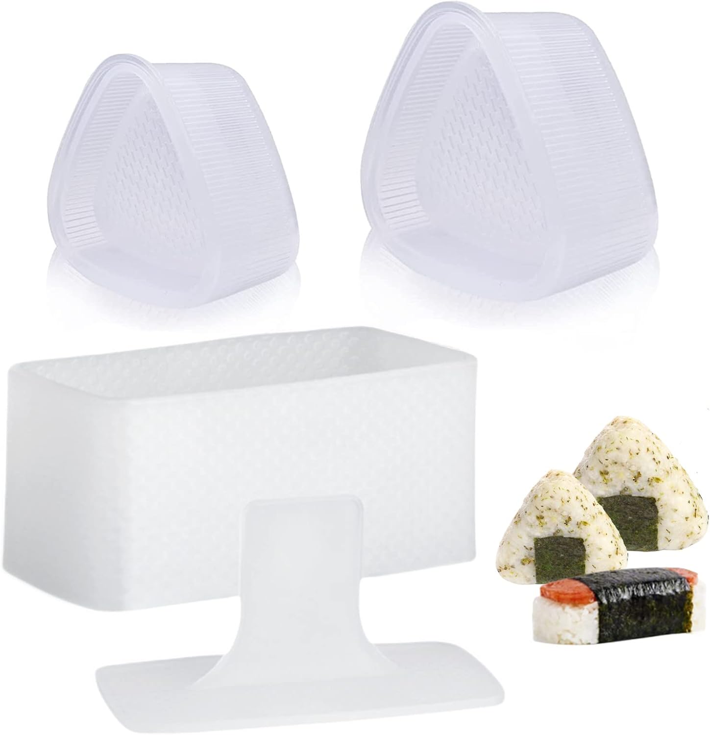 Amazon.com | NCYOEW Onigiri Mold, Musubi Maker Press and 2 Triangle ...