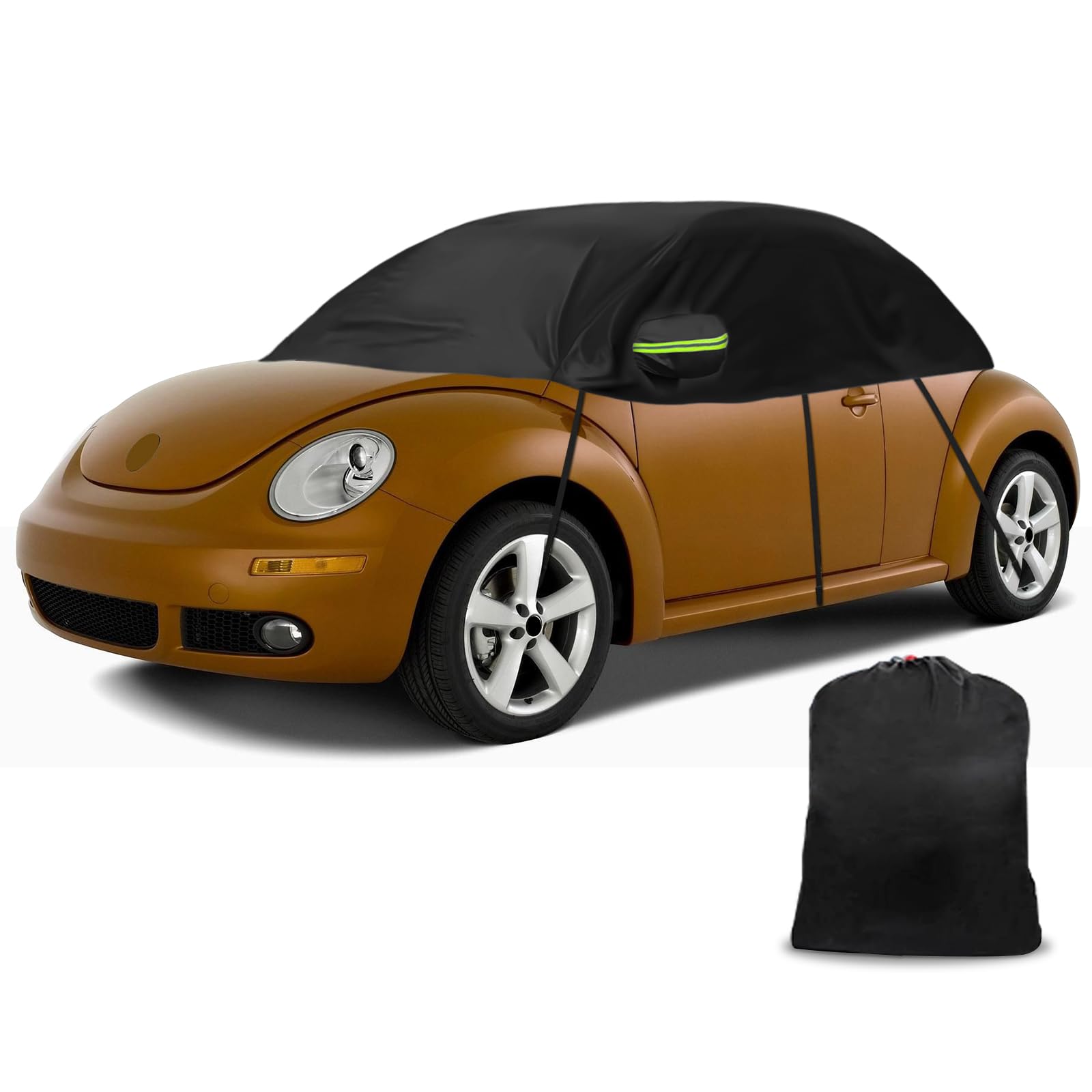 Half Car Cover Replace for VW Beetle 1998-2019, Custom-Fit Soft Top ...