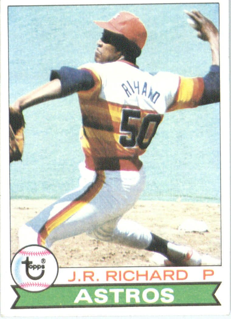 Amazon.com: 1979 Topps Baseball Card #590 J.R. Richard : Collectibles ...
