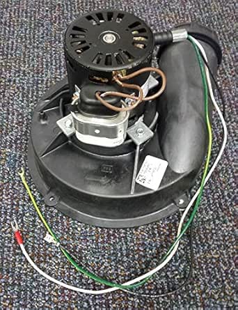 Amazon.com: Crown Boiler 14-005 CXE Fan Motor Assembly : Industrial ...