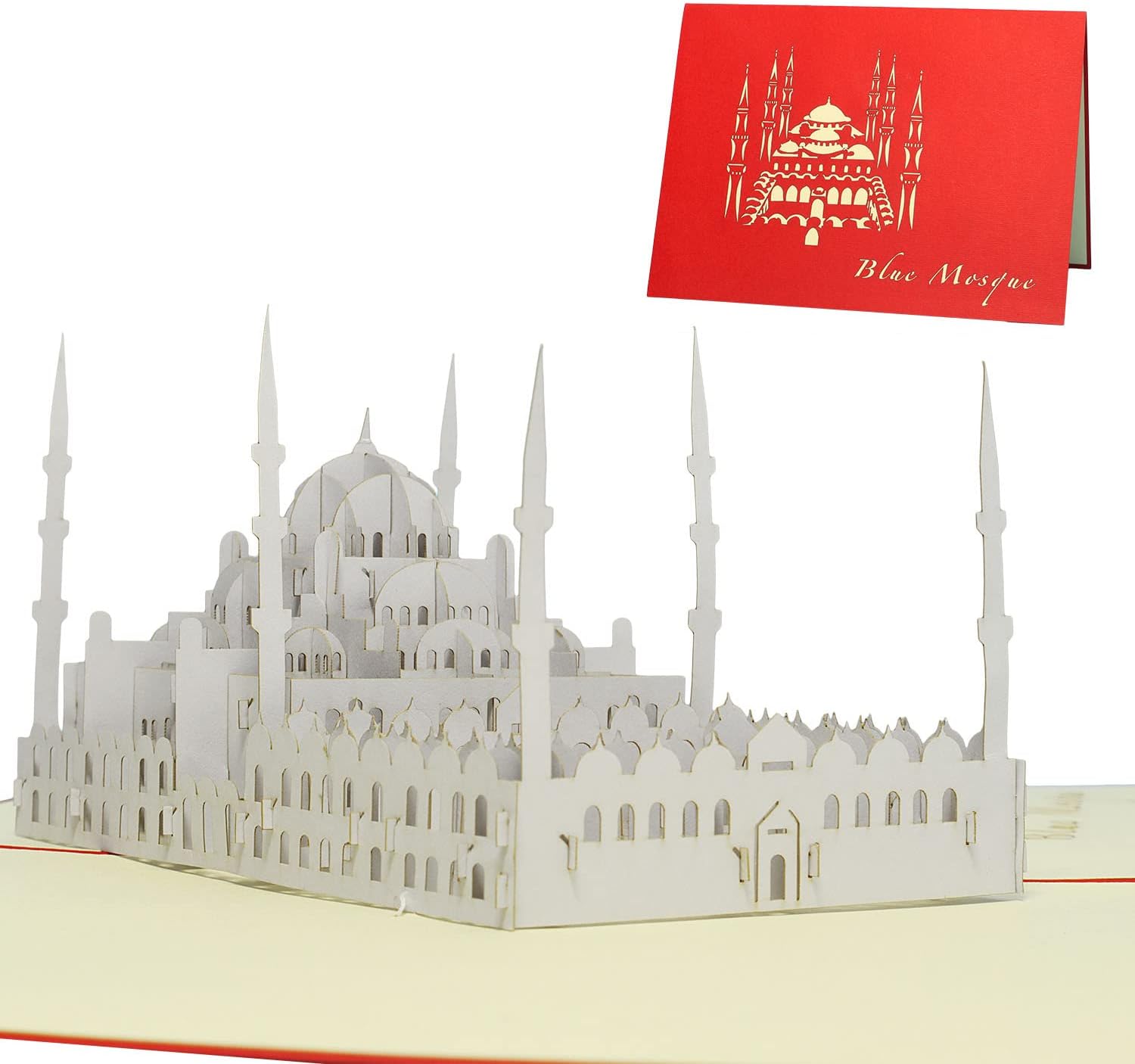 POP UP card Turkey, architecture Sultan Ahmed Mosque, Sultanahmet Camii ...