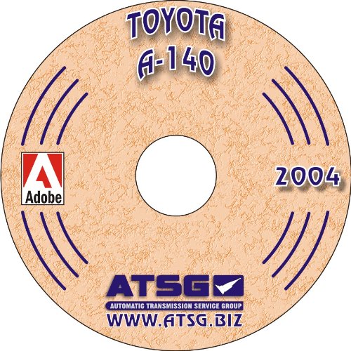 ATSG Toyota A140 A140E Techtran Transmission Rebuild Manual (Mini CD): Automatic Transmission ...