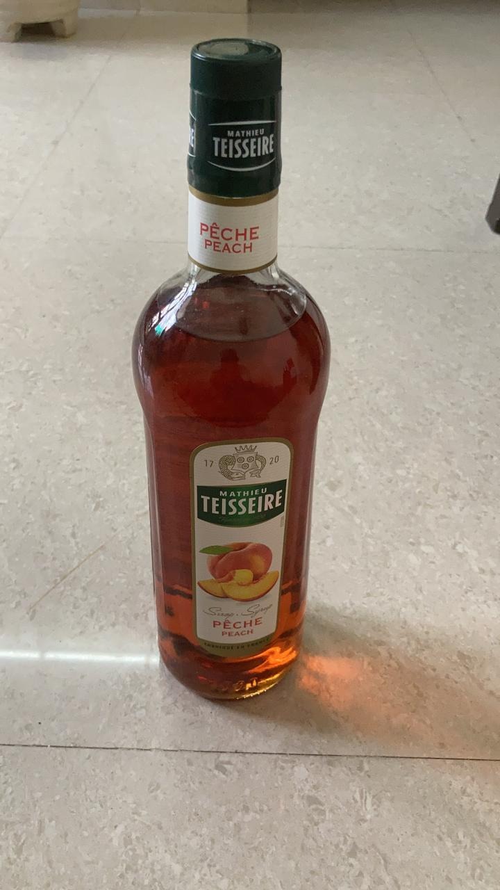 Mathieu Teisseire Peach Puree, 33.81 fl oz ℮ 1000 ml : Amazon.in ...