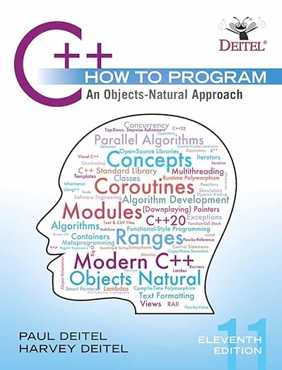 Amazon.com: C++ How to Program: An Objects-Natural Approach eBook : Deitel, Paul, Deitel, Harvey ...