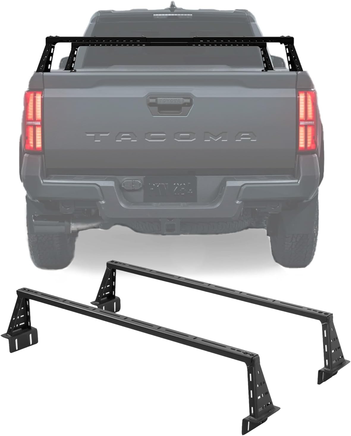 Amazon.com: Universal Overland Truck Bed Cargo Rack, Heavy Duty Low ...