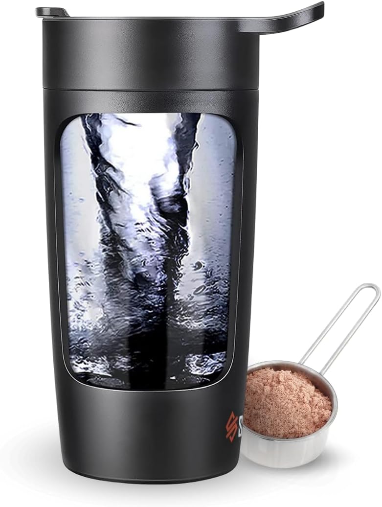 Amazon.com: Electric Shaker Bottle, 15oz Protein Mixing Cup, USB ...