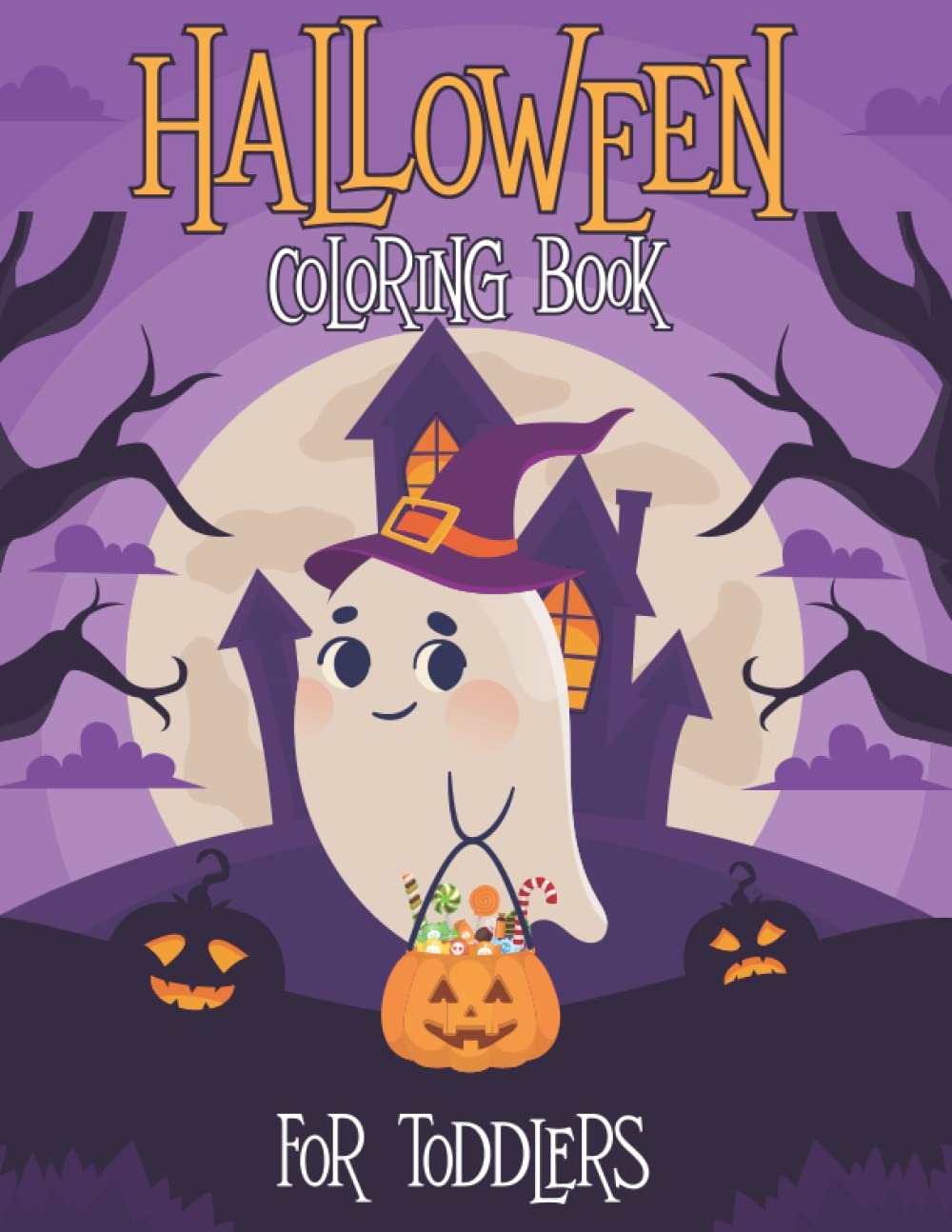 Snapklik.com : Halloween Coloring Book For Toddlers: Simple Easy And ...