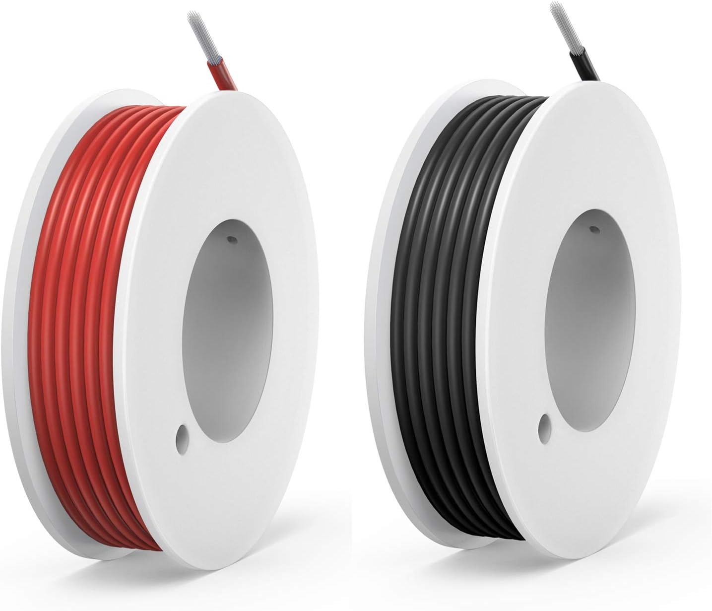 20 awg Silicone Electrical Wire Cable 2 Colors (23ft Each) 20 Gauge ...