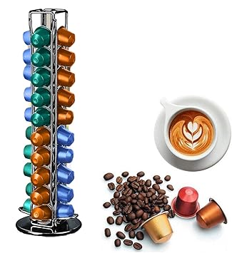 Abhsant Coffee Capsules Pod Holder Stand Dispenser Rack Storage ...