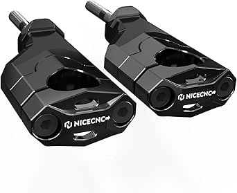 Amazon.com: NICECNC Handlebar Height Extender Handlebar Lifter ...