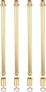 Amazon.com: MECCANIXITY Lighting Downrod, 8 Inch Long M10 Threaded ...