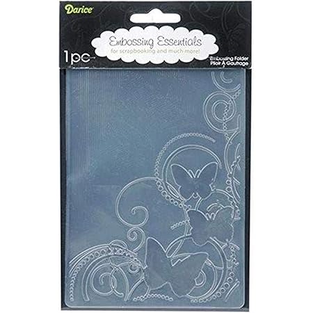 Amazon.com: Darice 1218-40 Leafy Tree Trunk Embossing Folder, 4.25 by 5 ...
