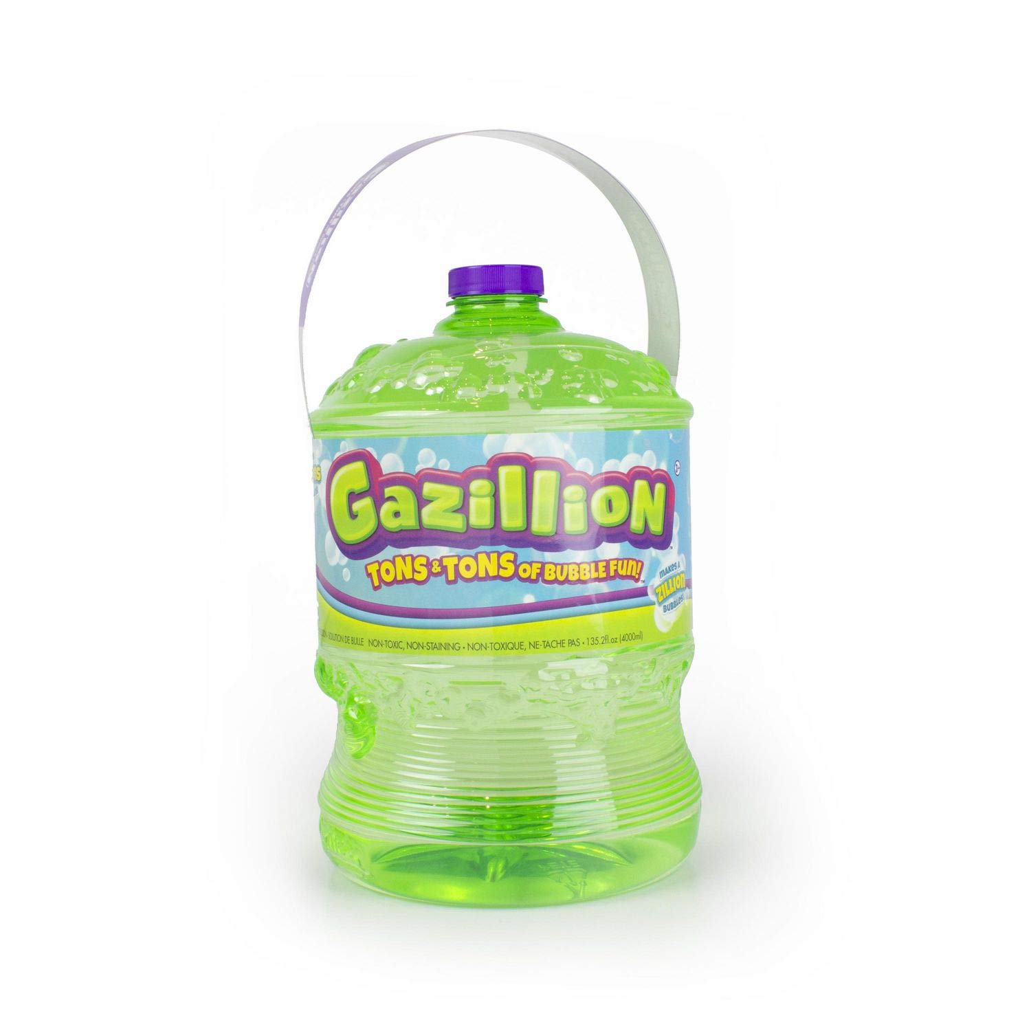 Amazon.com: Gazillion Bubbles 4 Liter Bubble Solution : Toys & Games