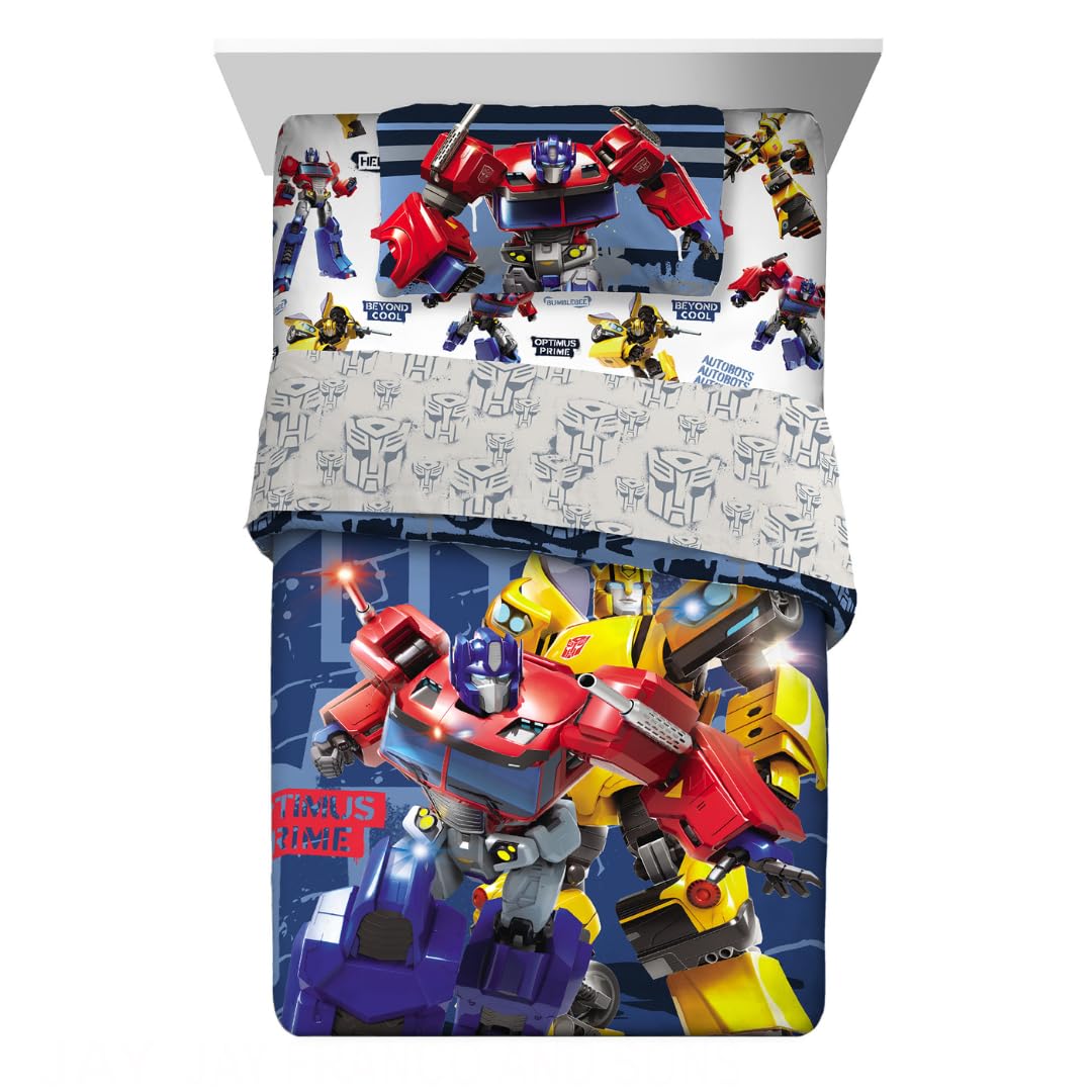 Snapklik.com : Franco Transformers Optimus Super Soft Comforter And ...