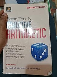 Buy Fast Track Objective Arithmetic [Paperback] Rajesh Verma Book Online at Low Prices in India ...